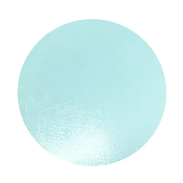 6mm MDF Round Cake Board – Blue – 20cm/8in – The Scullery Kerikeri