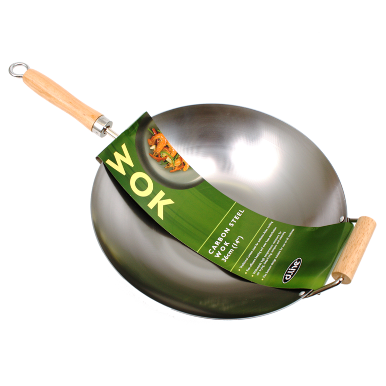 d.line Carbon Steel Wok 36cm – The Scullery Kerikeri